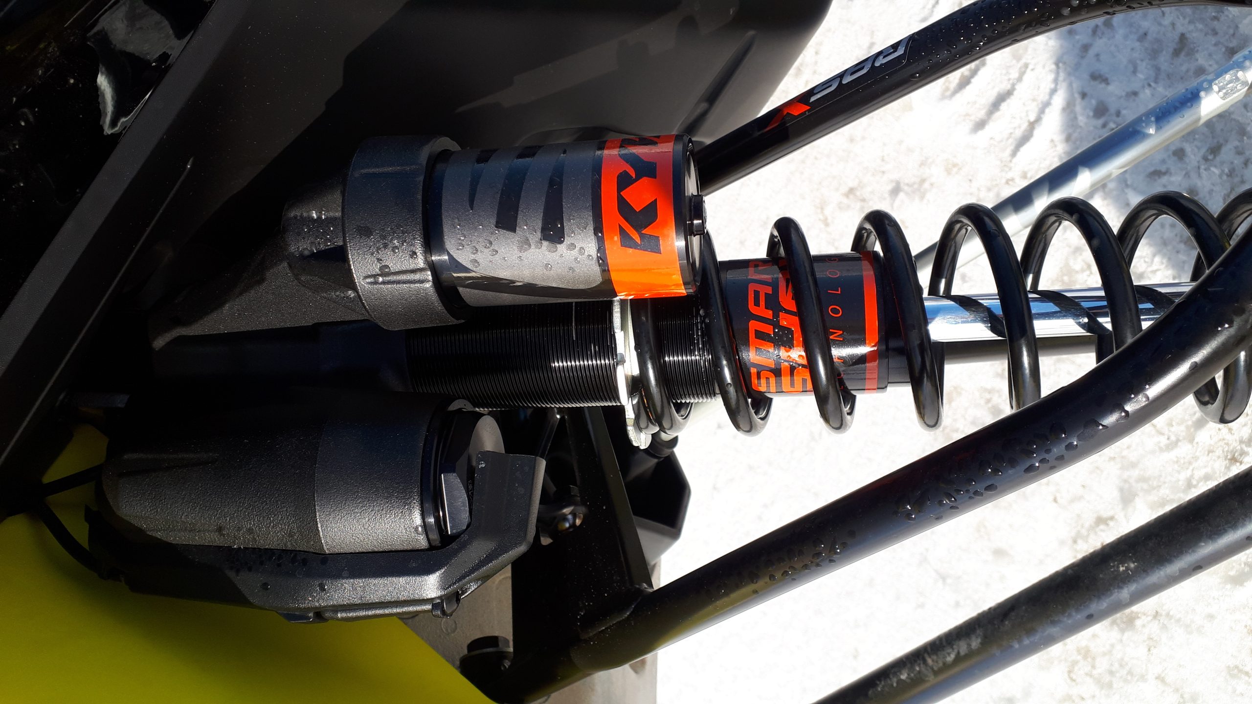 Review of BRP's Smart Shox shocks - SledMagazine.com