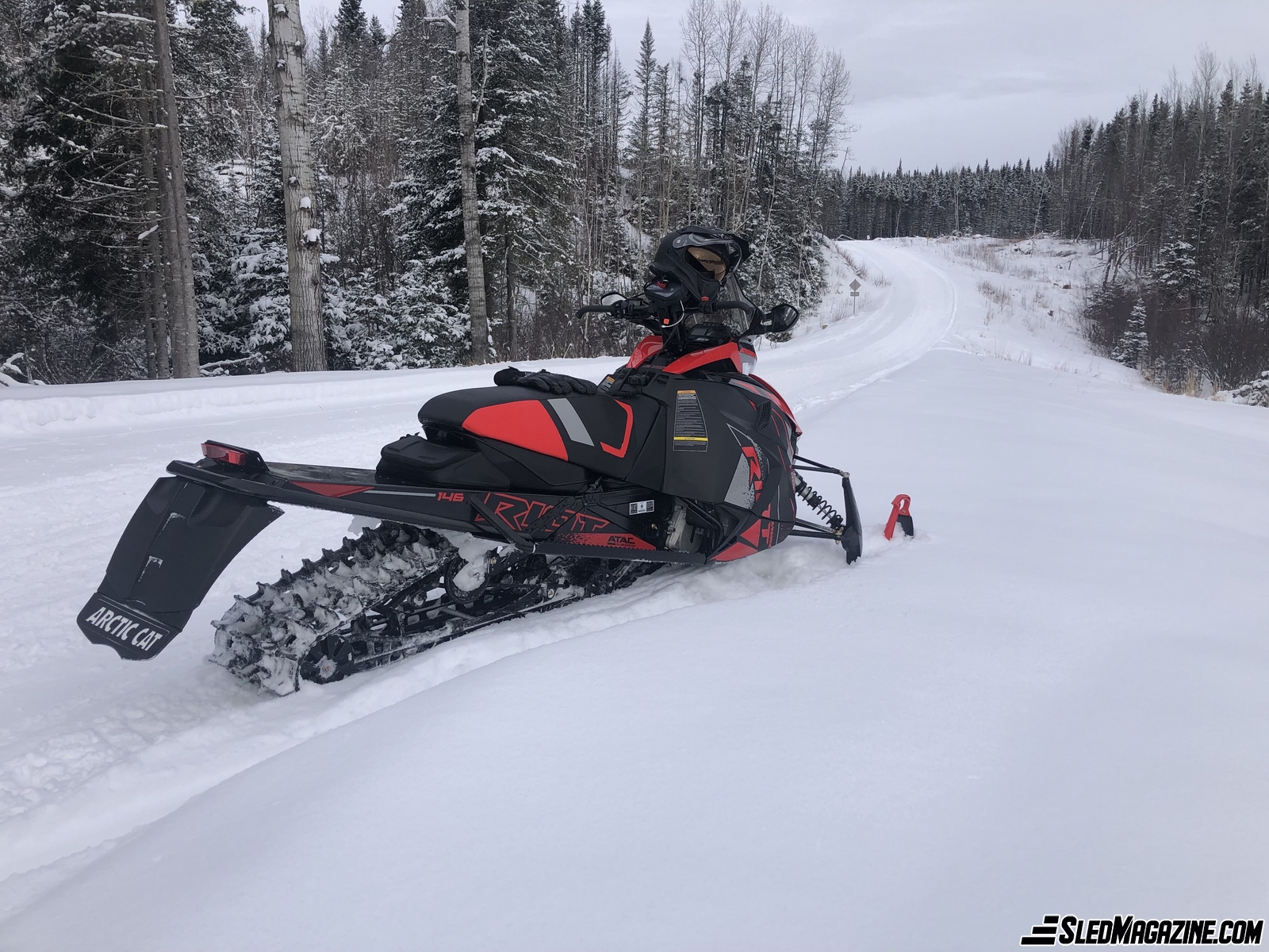 My review of the Arctic Cat Riot 9000 2023 - SledMagazine.com