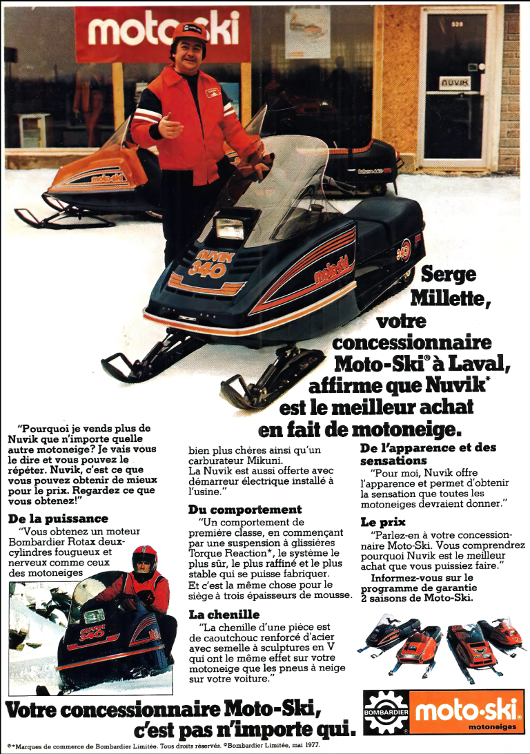 Moto-Ski: Tracing the Footprints of a Snowmobile Giant - SledMagazine.com