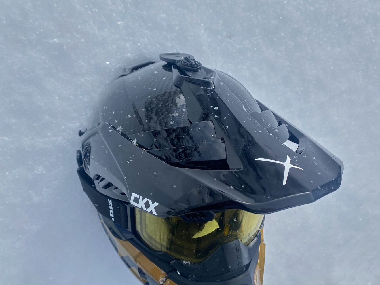 CKX Review : Titan Air Flow Carbon Helmet with 210º Goggles ...
