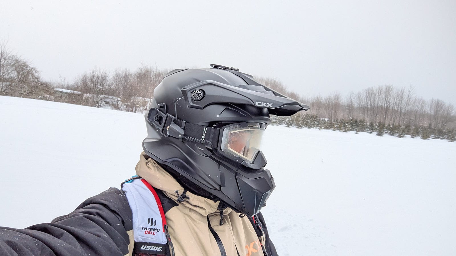 CKX Titan Helmet Review: Performance, Comfort and Modularity - SledMagazine.com