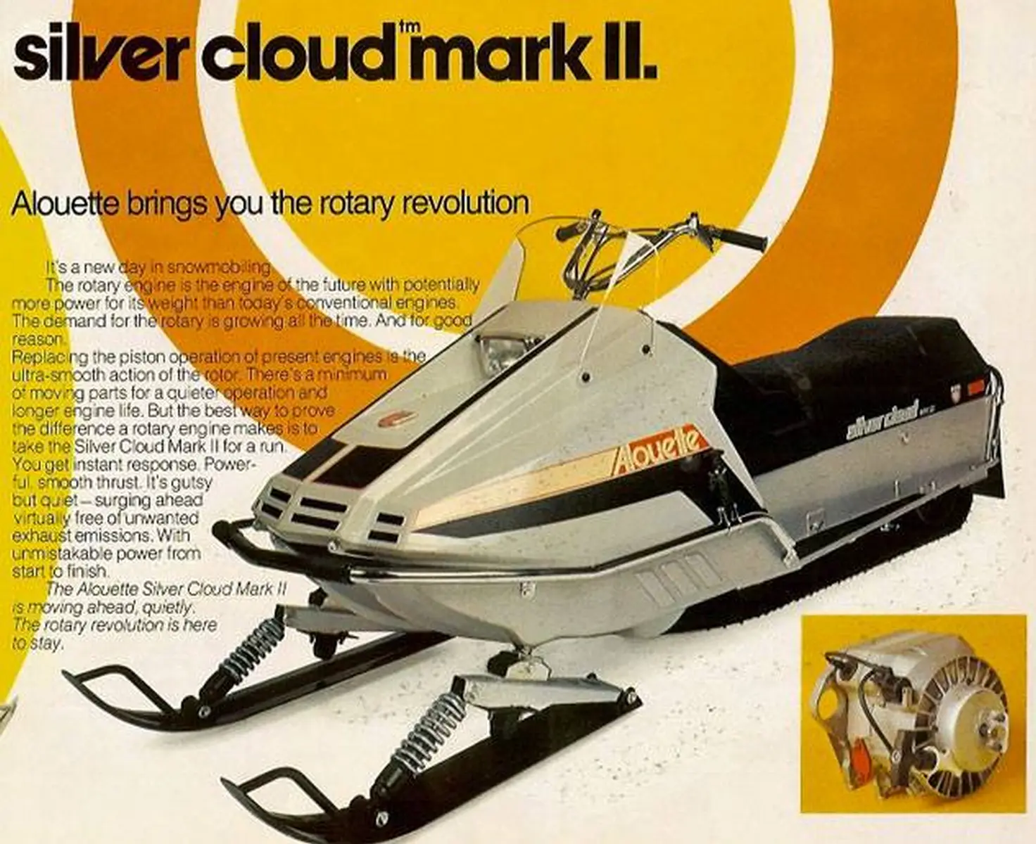 When Snowmobiling Dared Everything – The OMC Rotary Engine (D471 ...